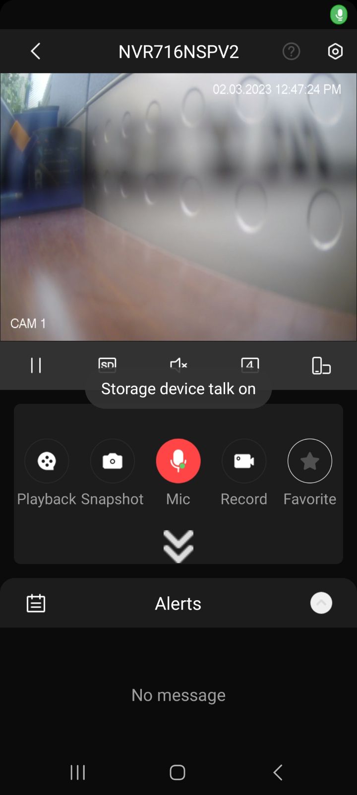 Two-Way Talk – ICRealtime