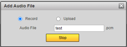 Uploading custom Audio Prompts (IPC/ NVR) – ICRealtime