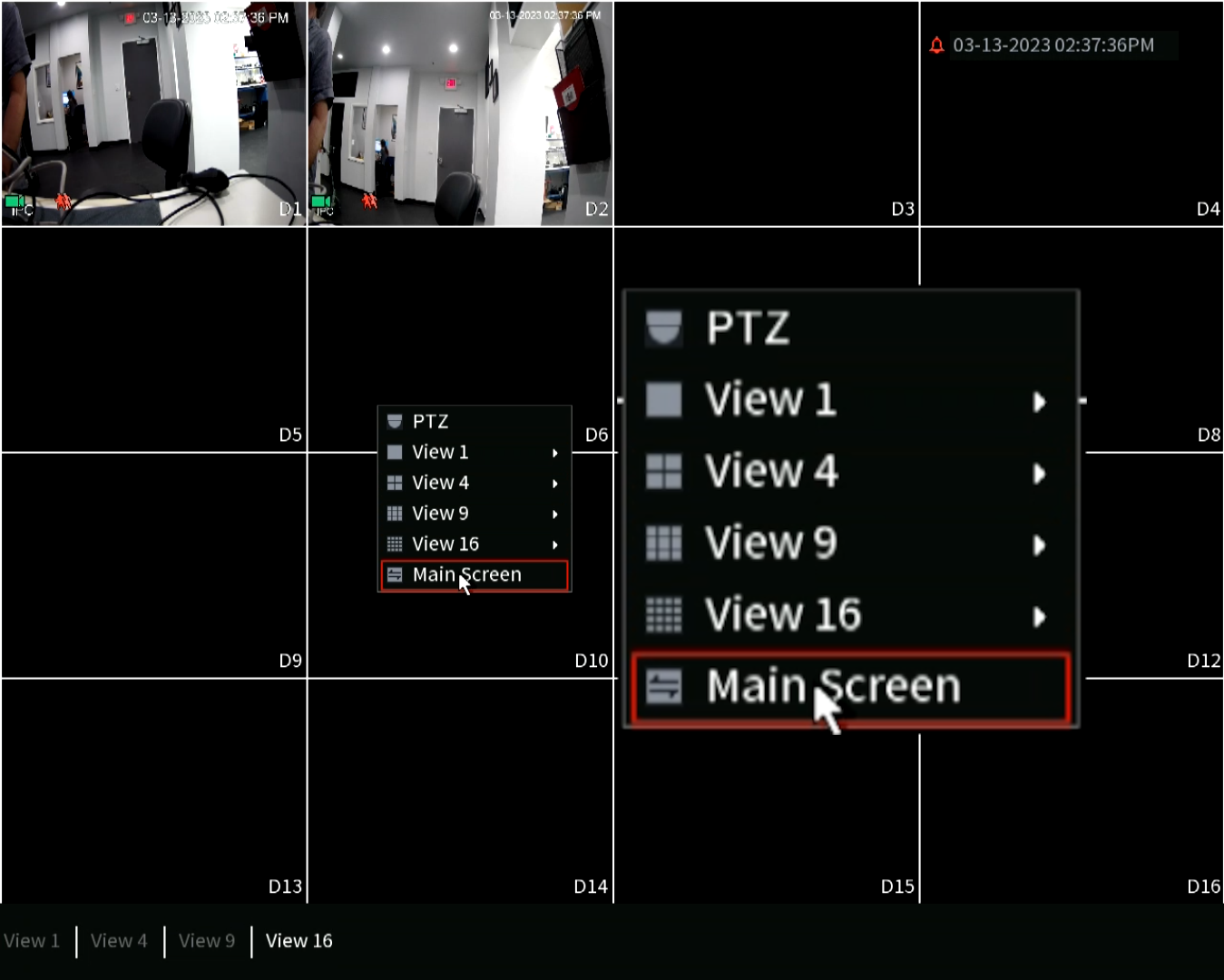 Enabling & Configuring Sub Screen – ICRealtime