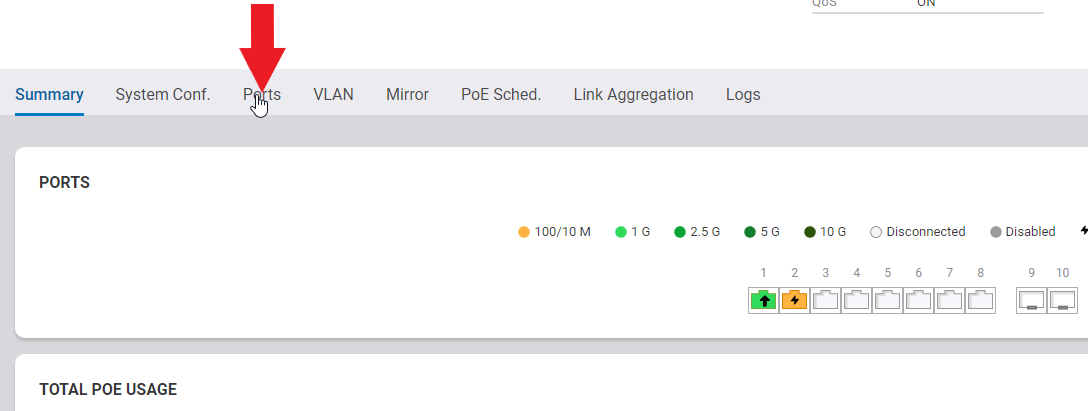How to enable/disable ports on an Engenius port switch – ICRealtime