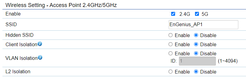 Setting up EnGenius AP and Bridge (With Local Network) – ICRealtime