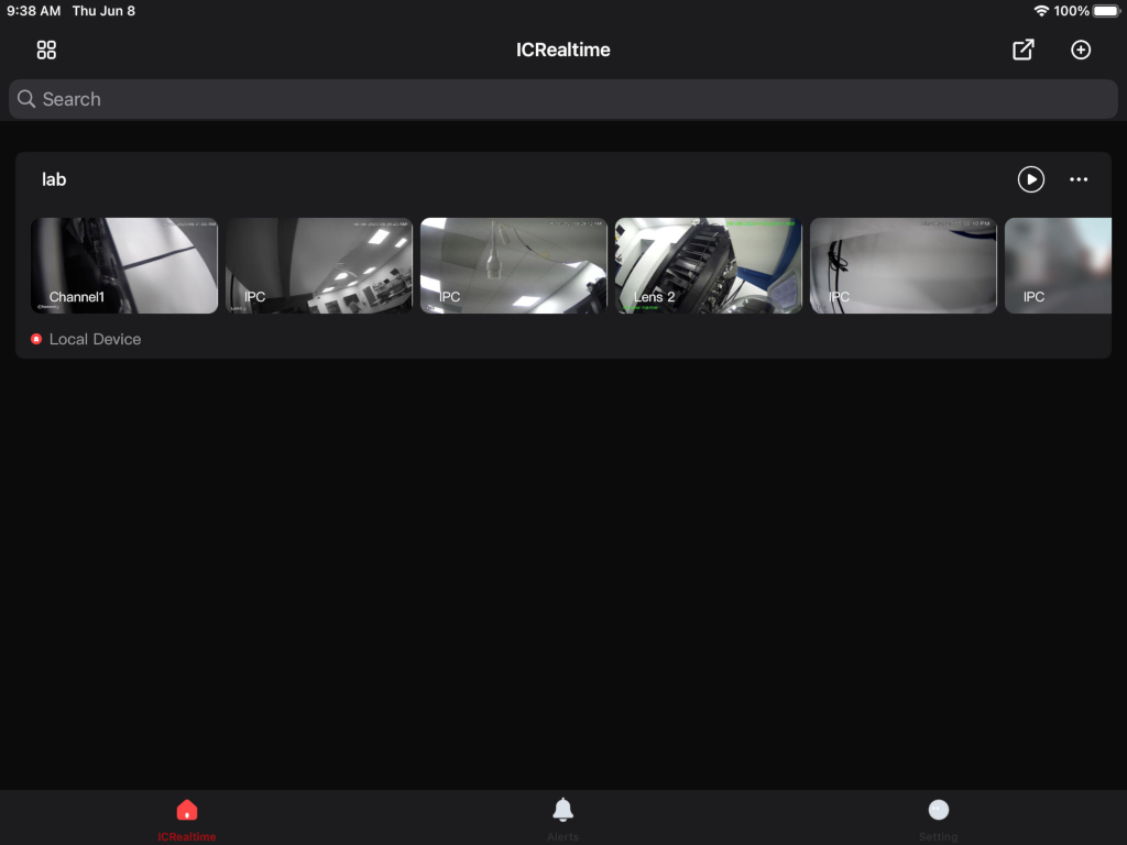 iPad & MacOS Playback on IC View+ – ICRealtime