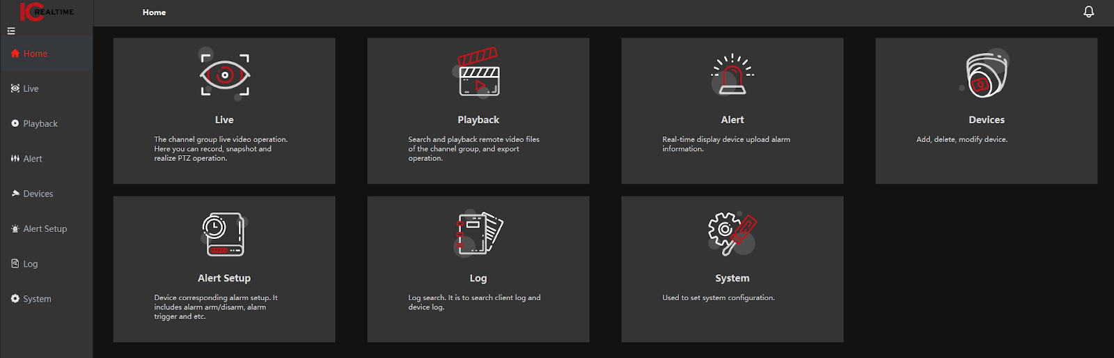 IC Now: System Settings – ICRealtime