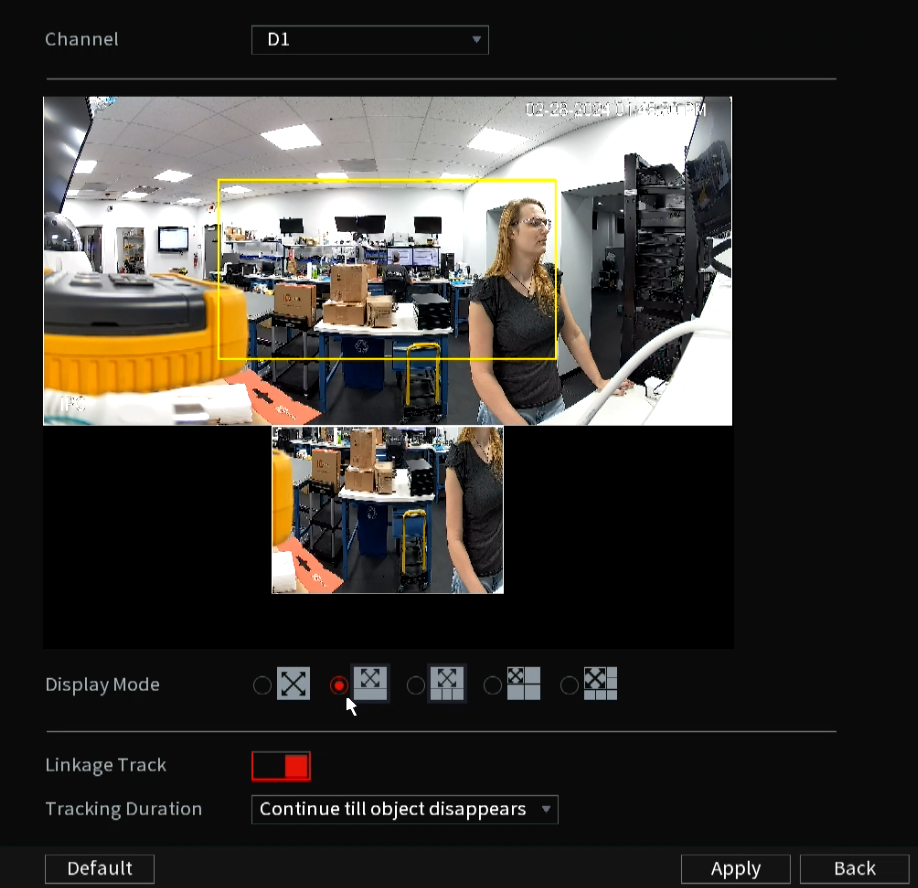 NVR EPTZ Linkage – ICRealtime