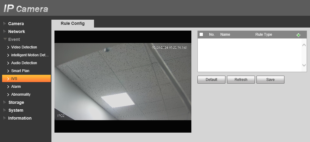 Camera IVS Tripwire Setup – ICRealtime