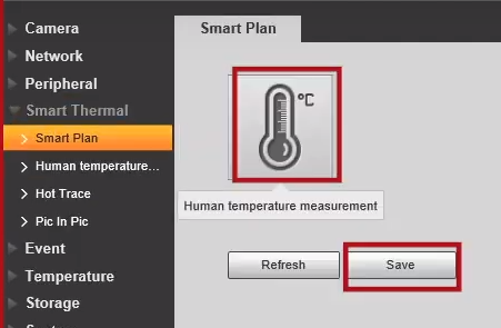 Thermal Temperature Monitoring Setup – ICRealtime