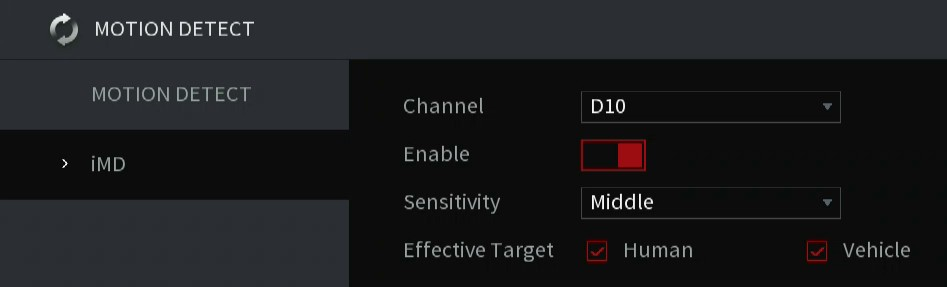 Intelligent Motion Detect (iMD) – ICRealtime