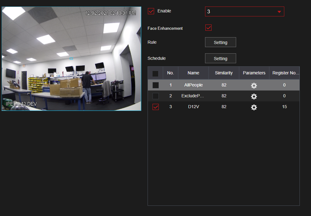 Face Recognition and Database Setup via NVR GUI – ICRealtime