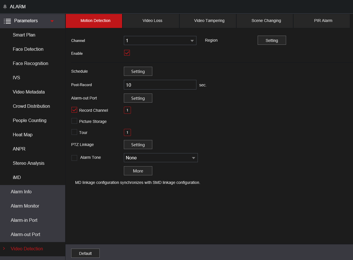 Basic Motion Detection / Video Detection – ICRealtime