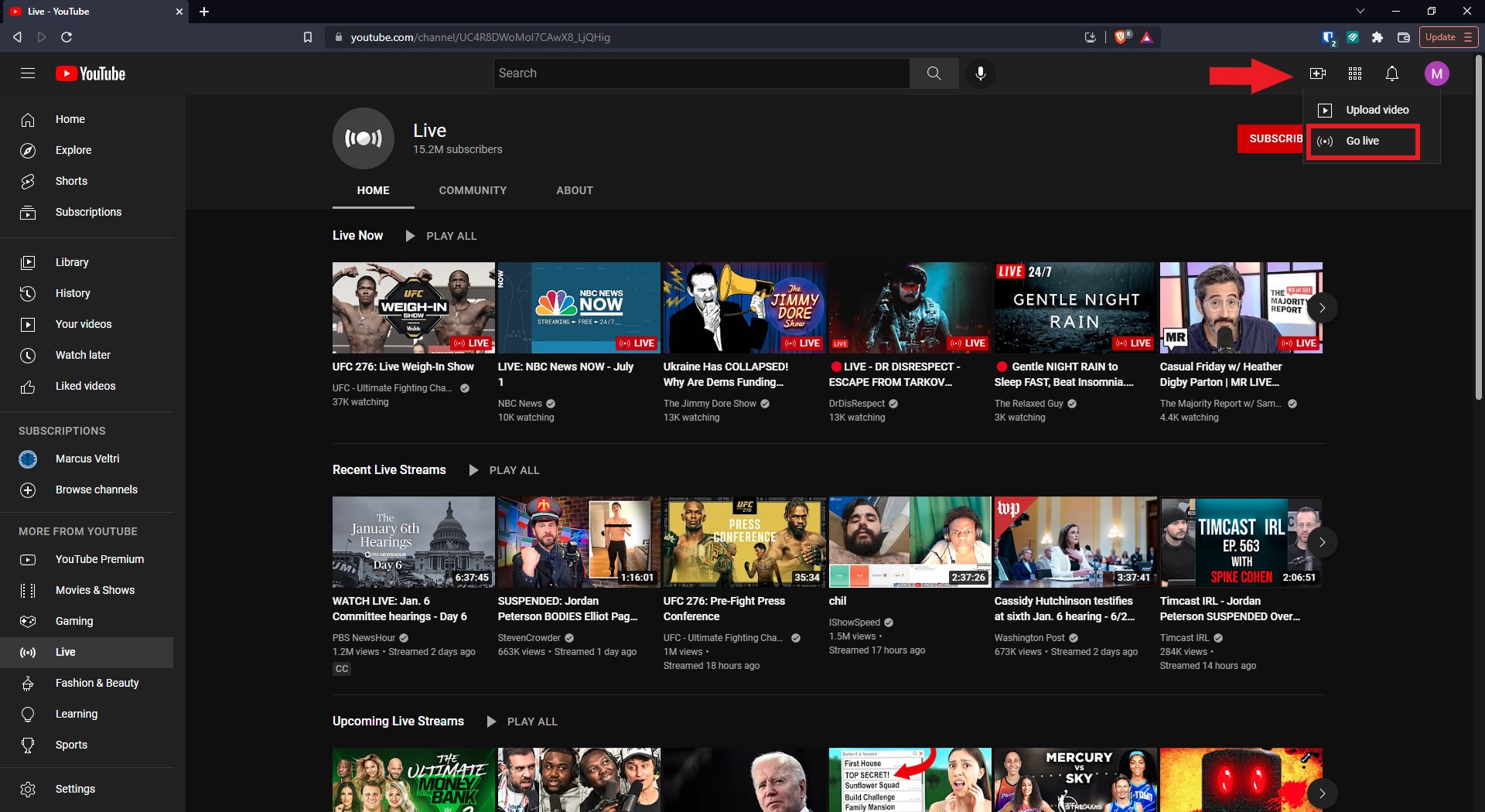 RTMP Streaming to YouTube ICRealtime